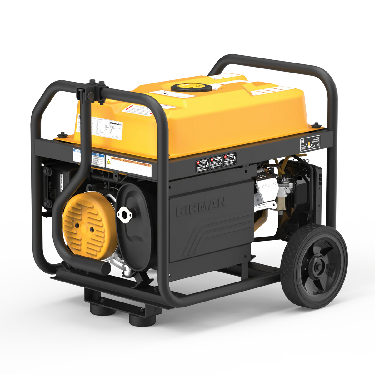 MODEL: P03619 FIRMAN Gas Portable Generator 4550W Remote Start 120/240 ...